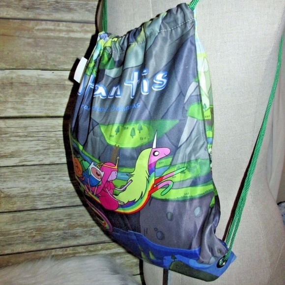 Cartoon Network | Bags | Nwt Cartoon Network Adventure Time Drawstring ...